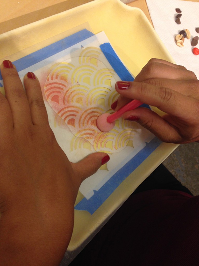 Stenciling Ceramics | Stencil 1