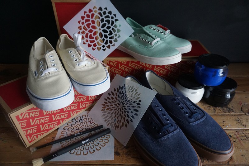 Vans Makeover | Stencil 1