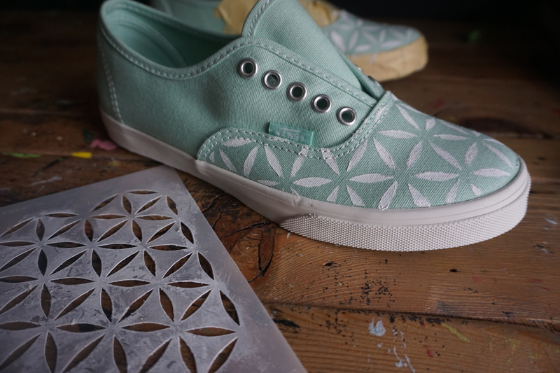 Vans Makeover | Stencil 1
