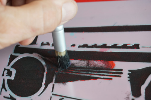 DIY Stencil Graffiti Art For The Home | Stencil 1