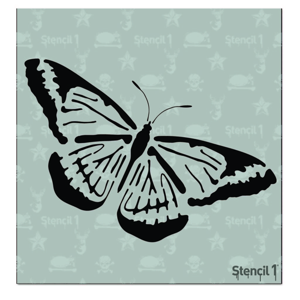 Butterfly Stencil -Small (5.75″x6″) | Stencil 1