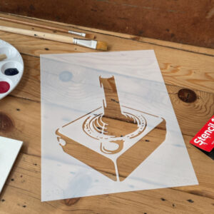 Joystick Stencil (8.5″x11″) | Stencil 1