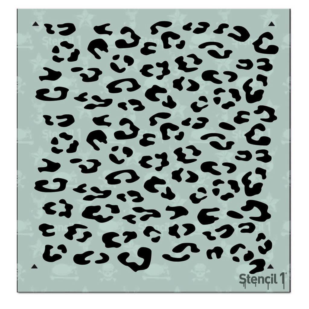 Leopard Stencil -Small (5.75″x6″) | Stencil 1