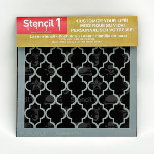 Quatrefoil Full Stencil – Small (5.75″ x 6″) | Stencil 1