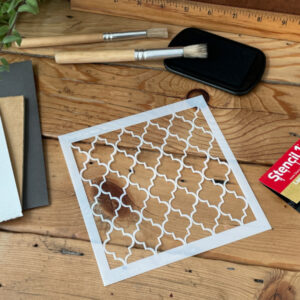 Quatrefoil Full Stencil – Small (5.75″ x 6″) | Stencil 1