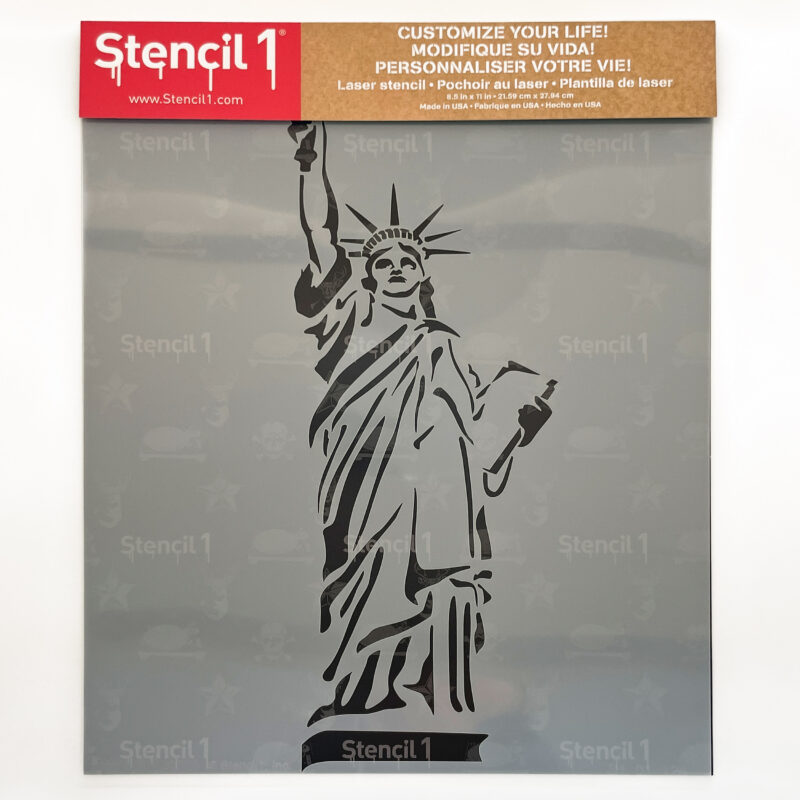 Statue of Liberty Stencil (8.5″x11″) | Stencil 1