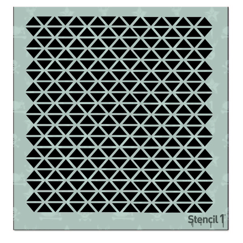 Basket Weave Repeat Pattern | Stencil 1