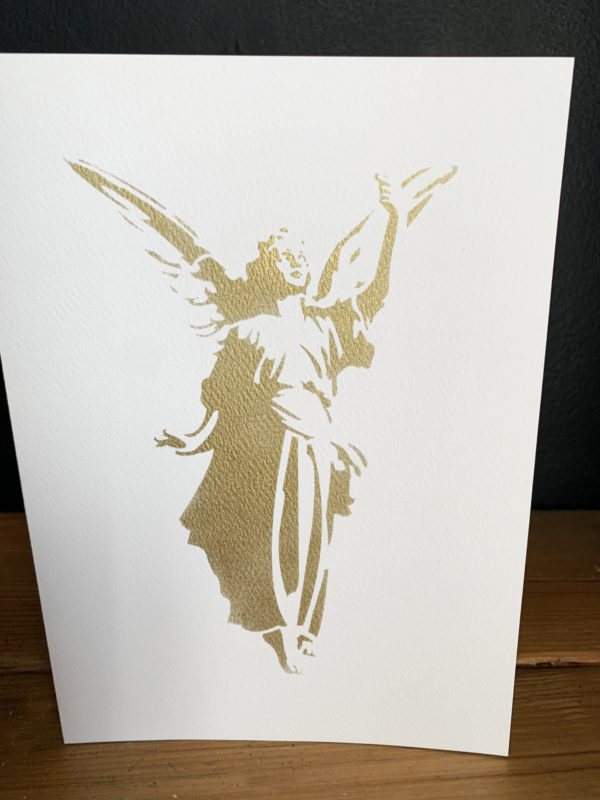 Angel Stencil -Small (5.75″x6″) | Stencil 1