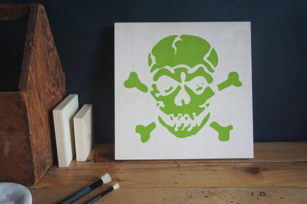 Jolly Roger Stencil (8.5″x11″) | Stencil 1