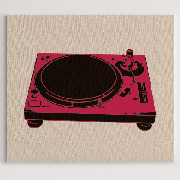 Turntable Stencil – Two Layers | Stencil 1