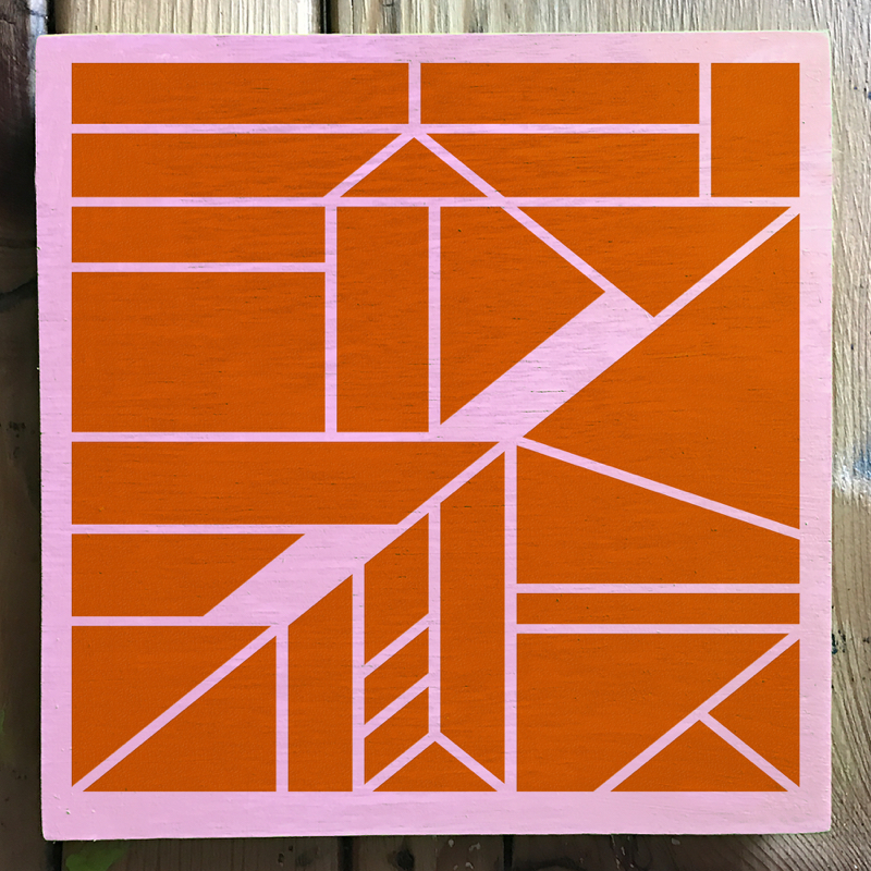 Geo Pattern Stencil – Small (5.75″x6″) | Stencil 1