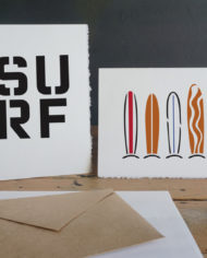 SURF Stencil 4-pack | Stencil 1