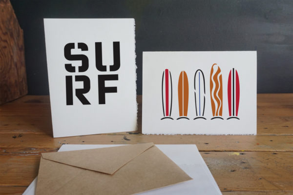 SURF Stencil 4-pack | Stencil 1