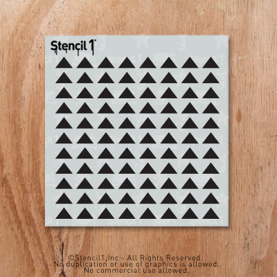 Triangle Small Repeat Stencil (5.75″x6″) | Stencil 1