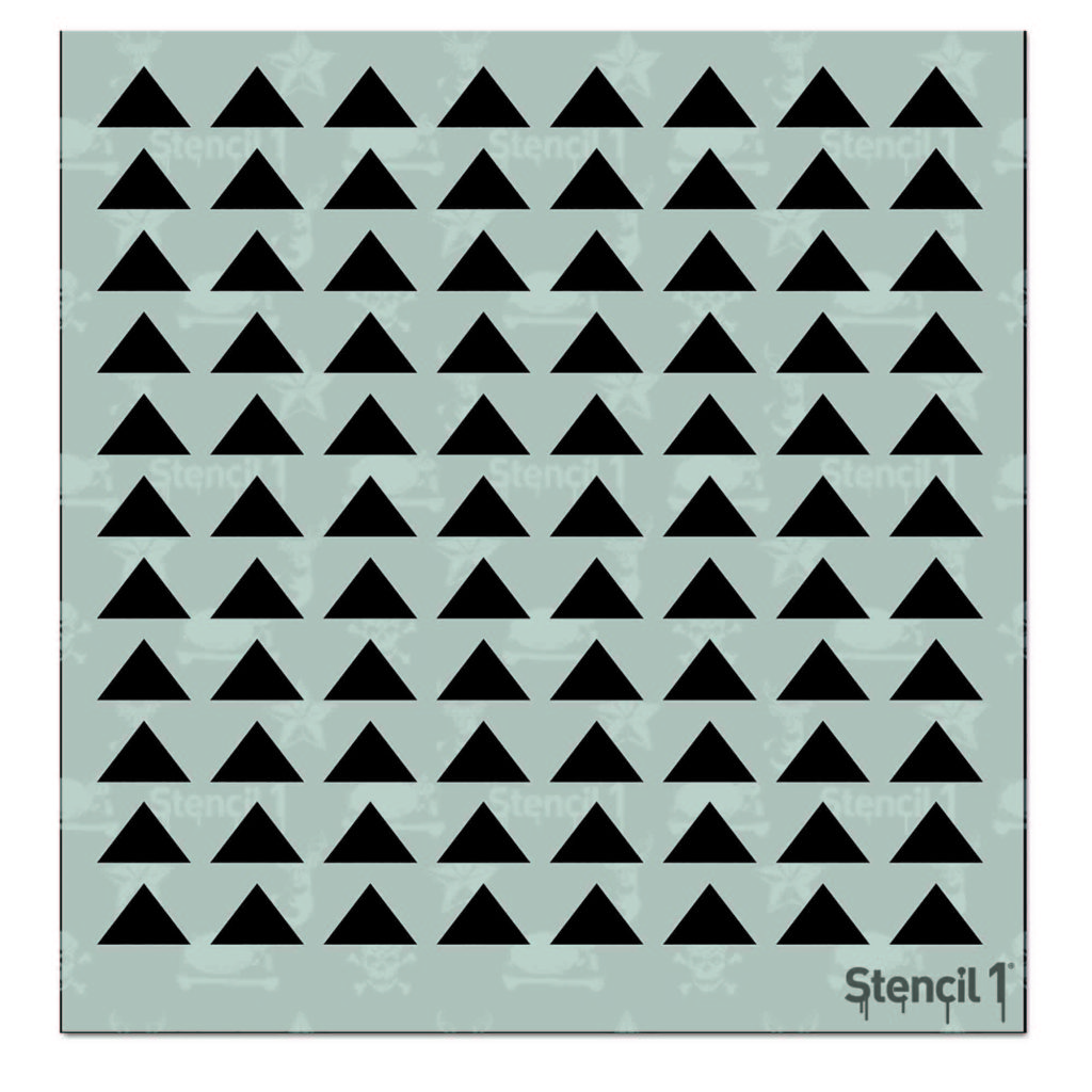 Triangle Small Repeat Stencil (5.75″x6″) | Stencil 1