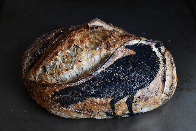 Stenciled Bread | Stencil 1