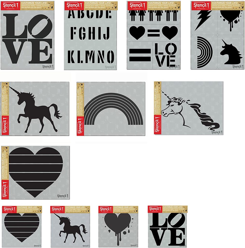 Pride Stencil Bundle | Stencil 1