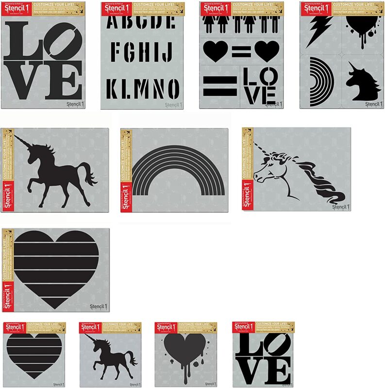 Pride Stencil Bundle | Stencil 1