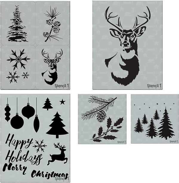 All Your Holiday Crafts in One Set! | Stencil 1