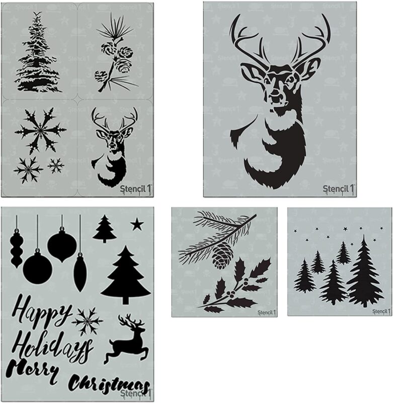 All Your Holiday Crafts in One Set! | Stencil 1