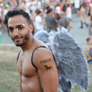 Pride Makeup Stencil | Stencil 1