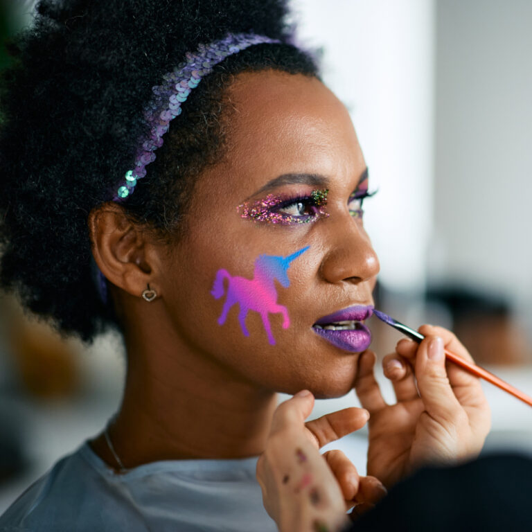 Pride Makeup Stencil | Stencil 1