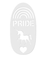Pride Makeup Stencil | Stencil 1