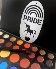 Pride Makeup Stencil | Stencil 1