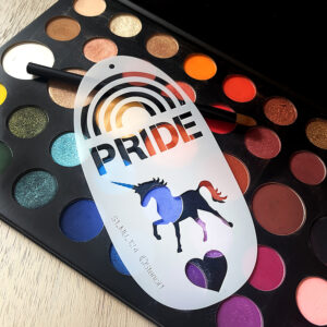 Pride Makeup Stencil | Stencil 1