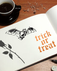 Halloween Stencils 6 PackStencil 1